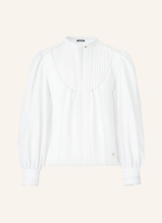 Joop Blusenhirt Bionda Mit Spitze weiss