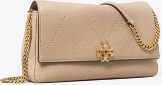 Tory Burch Gesteppte Charlie Crossbody Bag mit Kette
