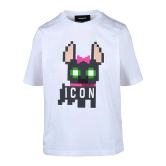 Dsquared2 T-Shirt - - Tops - Damen - Wei&szlig; - XS