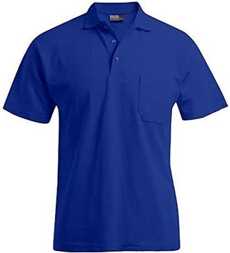 Promodoro Polo avec poche de poitrine pour homme - bleu