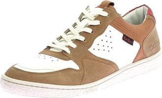 Kickers Herren Kick Sackers Sneaker, Camel Blanc Cass-Rot, 40 EU
