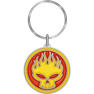 The Offspring Porte-cl&eacute;s (Taille unique) (Rouge/Jaune)