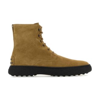 Tod's Winter Gommino Stiefel - - Shoes - Herren - Braun - 40 EU