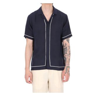Orlebar Brown Herren, Shirts, Blau, XLGr&ouml;&szlig;e