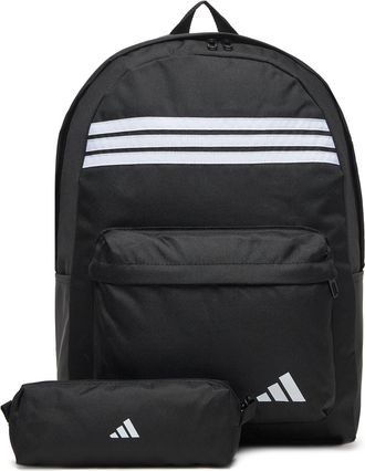 adidas Rucksack adidas Classic 3-Stripes Horizontal JZ3321 Schwarz