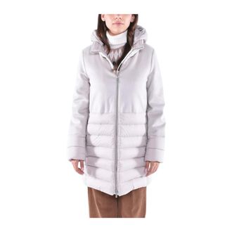 Moorer Woll- und Daunenjacke Angele-Le - - Jackets - Damen - Grau - L