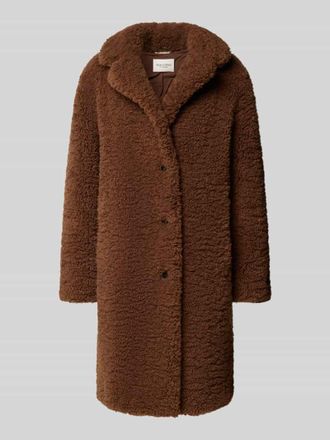 Marc O'Polo Relaxed Fit Teddy-Mantel mit Reverskragen