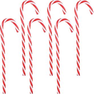 BESPORTBLE 30stücke Weihnachtsbaumschmuck Zuckerstangen Rot Weiß Zum Aufhängen Für Weihnachten Party Dekoration Pro Packung