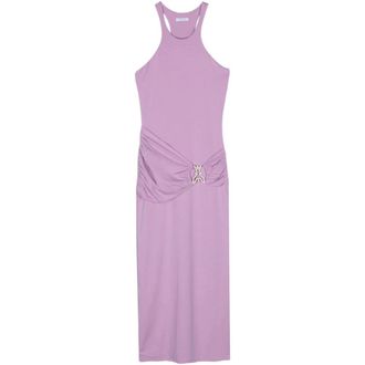 Patrizia Pepe Femme, Robes, Violet, Taille: 38 FR Maxi Robes