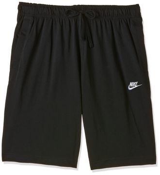 Nike Nike Herren M NSW CLUB SHORT JSY Sport Shorts, black/(white), 2XL