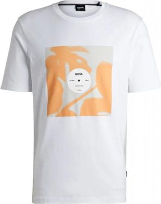 HUGO BOSS Homme, Tops, Blanc, Taille: S T-Shirt