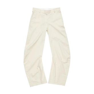 Acne Studios Casual Twill Hosen - - Trousers - Damen - Beige - M