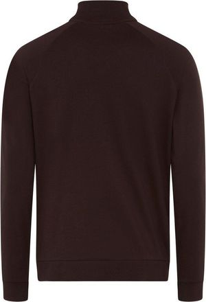 BOSS Sweatjacke Authentic mit Streifen und Logo, regular fit