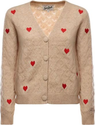 MC2 Saint Barth Damen, Strickwaren, Beige, MGr&ouml;&szlig;e