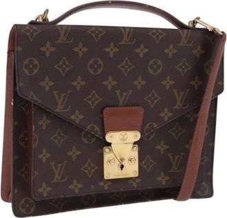 Louis Vuitton Pre-owned Toile sacs-louis-vuitton - Femme - Pre-owned - Brun - Taille: ONE Size