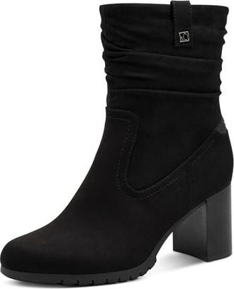 s.Oliver Bottes &eacute;l&eacute;gantes pour femme avec talon bloc, Noir, 38 EU