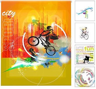 Blindecor w-j-87564 - Rollo lichtdurchlässig, Digital, Bedruckt, 150 x 180 cm