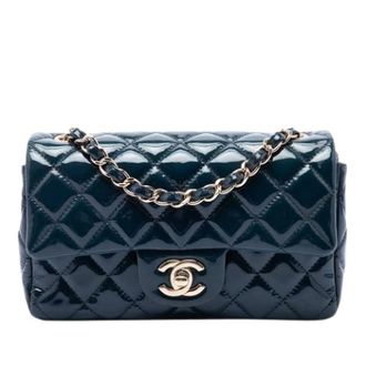 Chanel Pre-owned Vintage Flap Bag - - Pre-owned - Damen - Blau - ONE SIZE