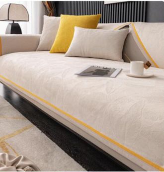 Generic Sofa überzug Waschbar rutschfeste Sofabezug Couchschoner Couch Bezüge Überwurfdecke Sofa Bezug L Form Möbelschutz(Style6,110x160cm)