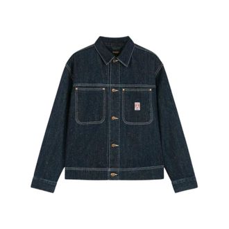 Lee Surchemise d&eacute;contract&eacute;e &agrave; manches longues - Homme - Vestes - Bleu - Taille: S