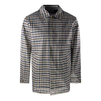 Aquascutum Active Iconic Caban Club Check Jacke