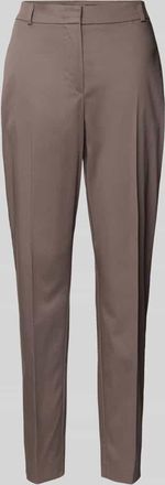 Comma Slim Fit Stoffhose mit B&uuml;gelfalten
