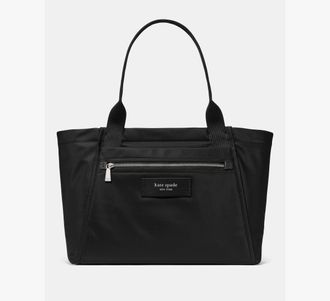 Kate Spade New York Kate Spade Dash Gro&szlig;e Nylon-Shoppertasche f&uuml;r Frauen in Schwarz | Nylon