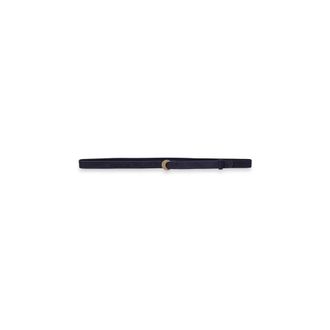 Cortana Luna Wildlederg&uuml;rtel mit Halbmond-Schnalle - - Accessories - Damen - Blau - ONE SIZE