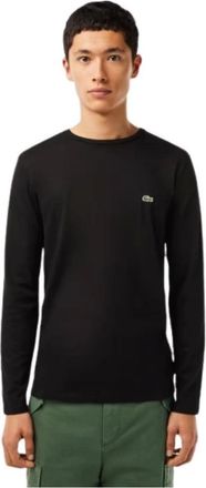 Lacoste Homme, Tops, Noir, Taille: XS T-Shirt Manches Longues Homme