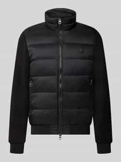 Antony Morato Jacke mit Label-Patch und Stehkragen