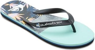 Quiksilver Homme Panneau Molokai Sandale, Black Blue Grey, 41 EU
