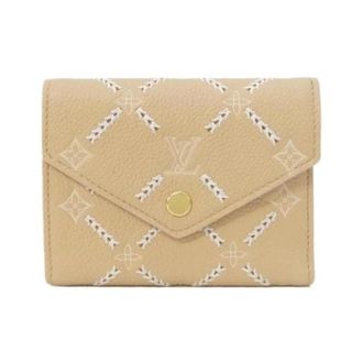Louis Vuitton Portefeuille Tri-fold Pre-owned - Femme - Pre-owned - Beige - Taille: ONE Size