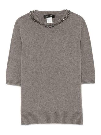 Fabiana Filippi Pull Col Rond - Marron