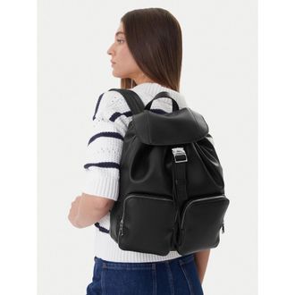 Calvin Klein Rucksack Calvin Klein Webbing Strap Flap LV04F3590G Schwarz