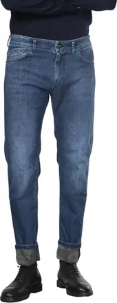 Mason's Harris 5-Pocket Pants - Homme - Jeans - Bleu - Taille: W30