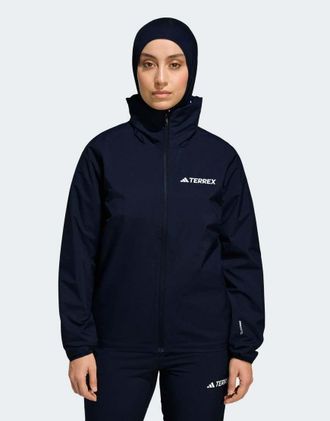 adidas adidas Performance - Multi Essentials - Veste imperm&eacute;able 2L - Lierre aurore-Noir
