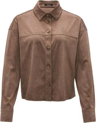 OPUS Damen, Jacken, Braun, 2XLGr&ouml;&szlig;e