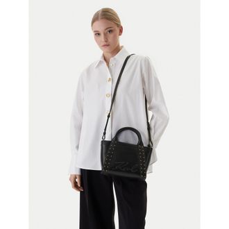 Karl Lagerfeld Handtasche KARL LAGERFELD B1W30262 Schwarz