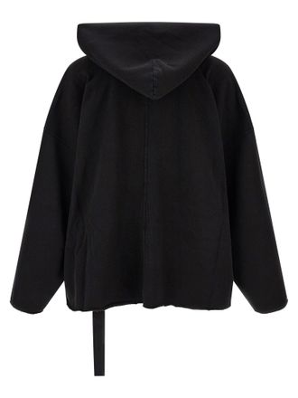 Rick Owens Mens Black Cotton Sweatshirt Clothing