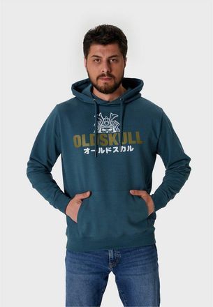 Oldskull Kapuzensweatshirt Classic Samurai (1-tlg) mit angesagtem Samurai-Print