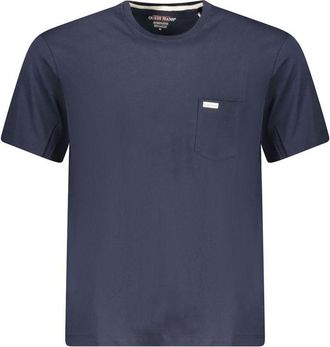 Guess Blau Bio-Baumwolle Herren T-Shirt