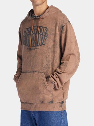 DC Sweatshirt Contour ADYFT03381 Braun Regular Fit