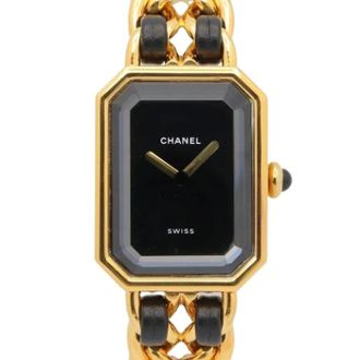 Chanel Montre vintage Pre-owned - Femme - Pre-owned - Noir - Taille: ONE Size