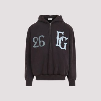 Fear of God Sweat &agrave; capuche demi-zipp&eacute; Fear Of God Baseball Club