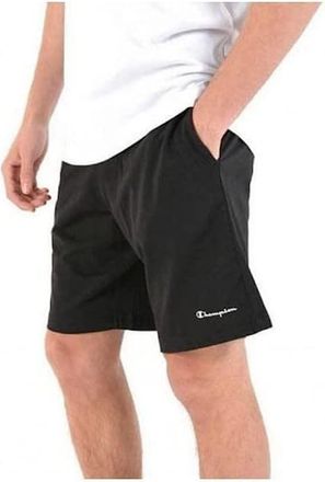 Champion Legacy Authentic Pants Pro Jersey Small Logo Bermuda Shorts f&uuml;r Herren, Schwarz, S