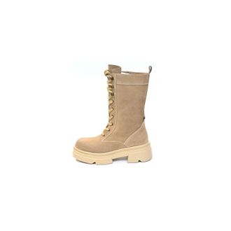 Emanuelle Vee Hero Schn&uuml;rstiefel - - Shoes - Damen - Beige - 39 EU