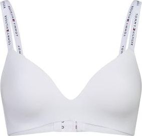 Tommy Hilfiger Soutien-gorge &agrave; logo en coton m&eacute;lang&eacute;