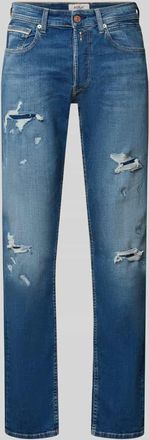 Replay Straight Fit Jeans im Destroyed-Look Modell Grover