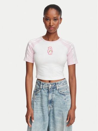 adidas T-Shirt Care Bears KR9628 Wei&szlig; Slim Fit