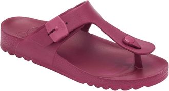Scholl Damen Bahia Flop Flip-Flops, Weinrot, 35 EU
